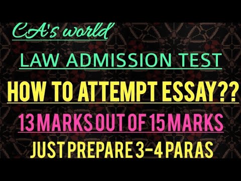 LAT||ESSAY||How to attempt essay ?? - YouTube