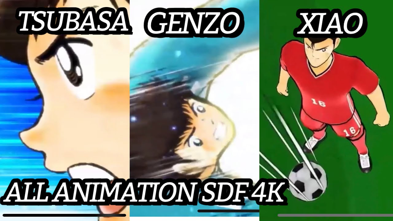NEW ANIMATION SKILLS 3 SDF. TSUBASA CATALUNYA, GENZO MUNICH, XIAO ...