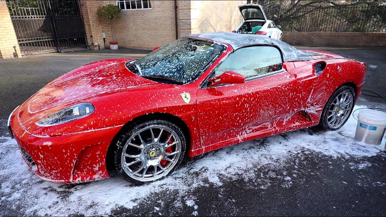 Ferrari F430 Weekly Wash - YouTube