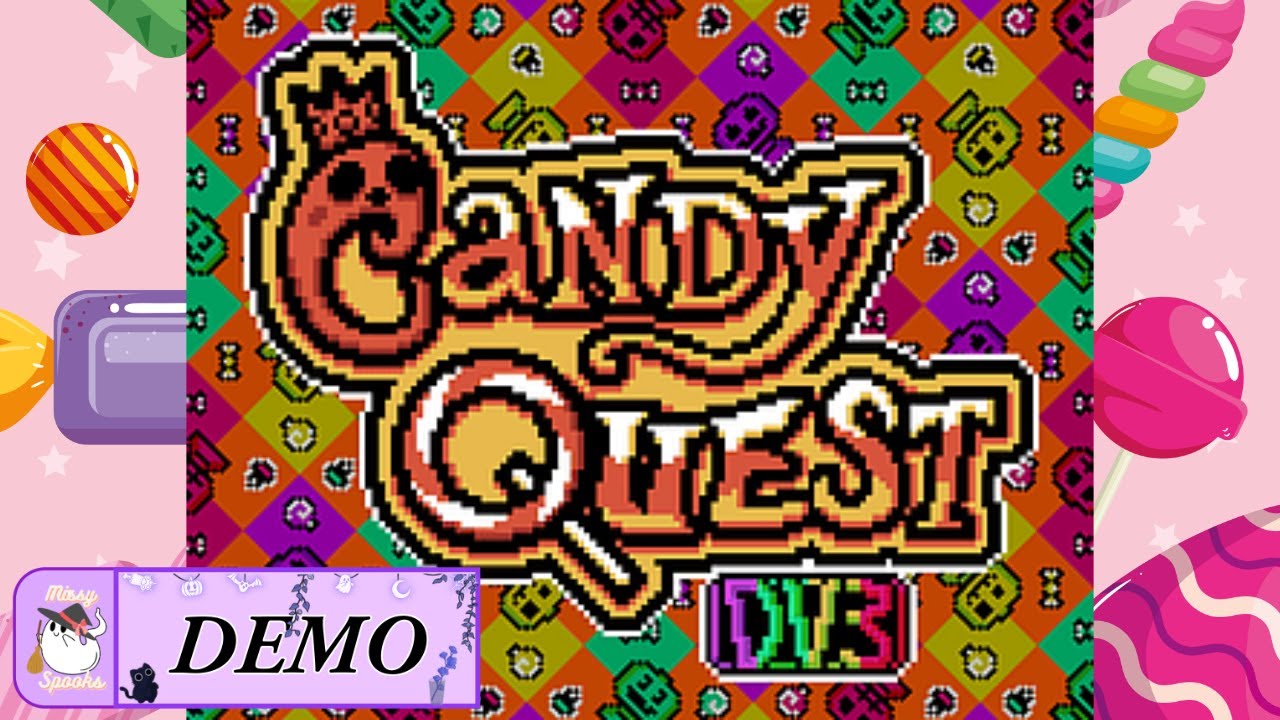 Candy Quest v3 | Full Demo | Halloween Pumpkin-Themed Gameboy ...