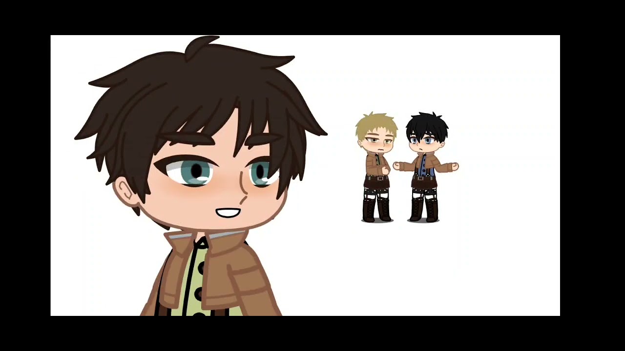 My Bes Friends Reiner and Bertholdt! (AOT GACHA) - YouTube