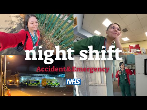 İNGİLTERE'DE ACİL GECE NÖBETİ vlog