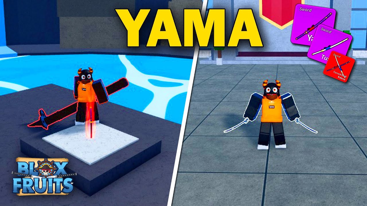 Como Pegar a Yama a Espada dos Dignos No BLOX FRUITS - YouTube