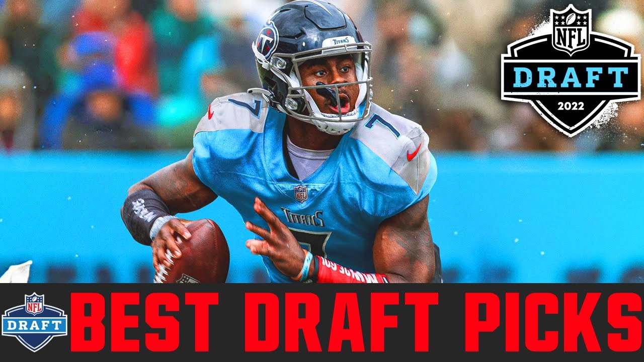 The BEST Pick in Each Round of The 2022 NFL Draft - YouTube