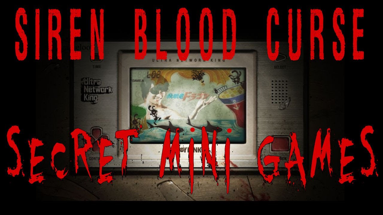 SIREN Blood Curse - Secret MINI-GAMES Ported from PS3 to PC (+ More ...