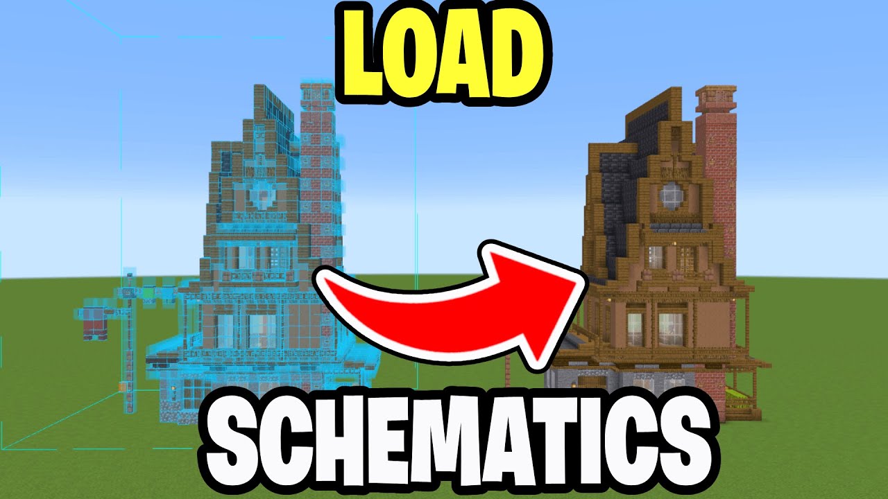 How To Download & Import Schematics In Minecraft Litematica! - Tutorial ...