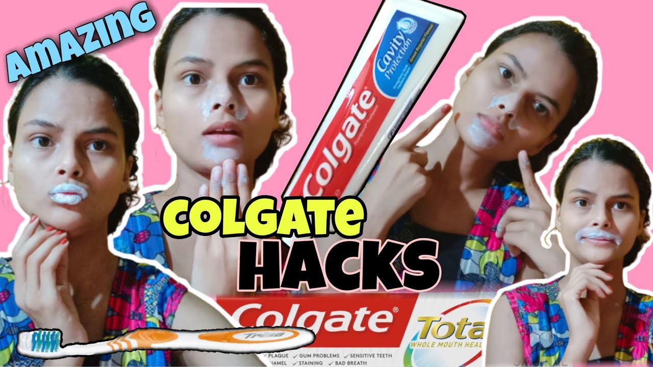 7 Colgate hacks for skin | colgate uses - YouTube