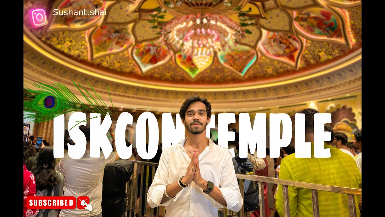 Delhi iskcon temple rohini sec 25 | Hare Krishna | Janmashtami Special ...