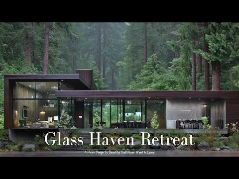 Inside The Glass Haven Retreat – A House Design So Beautiful You'll Never Want to Leave