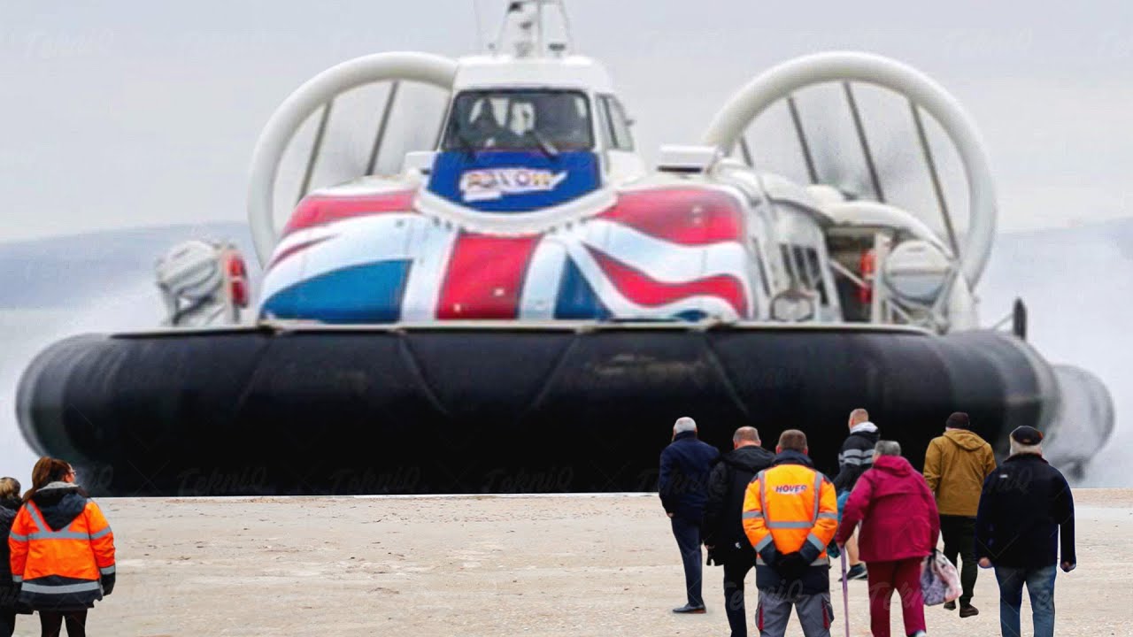 British Genius Way to Transport Tons of People Over Water - YouTube