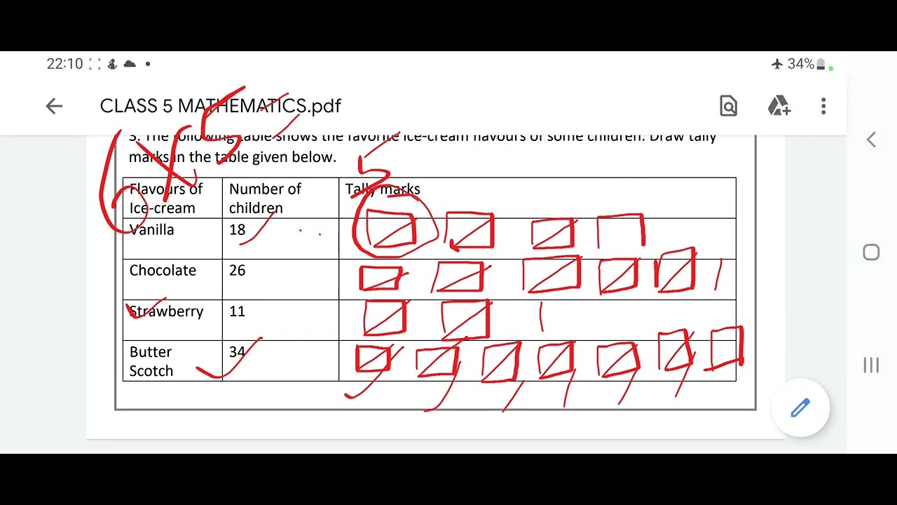 Worksheet of Smart Chart class 5 maths - YouTube