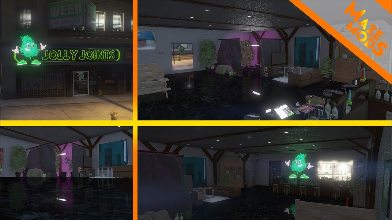 Jolly Joints Weedshop [FiveM] [MLO] [FREE] - YouTube