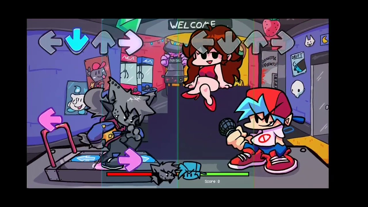 kapi Friday night funkin Android +hitbox +otimizado #fnf - YouTube