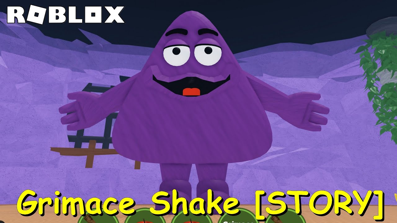 Grimace Shake [STORY] (ALL ENDINGS) Full Playthrough gameplay - YouTube