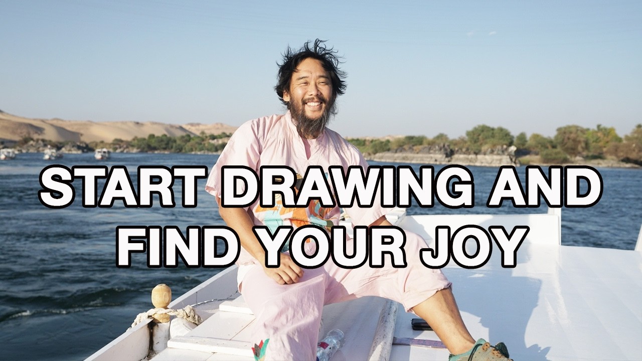 Self-Hate to Art: How to Breathe Life Into Drawings Art Tutorial - YouTube