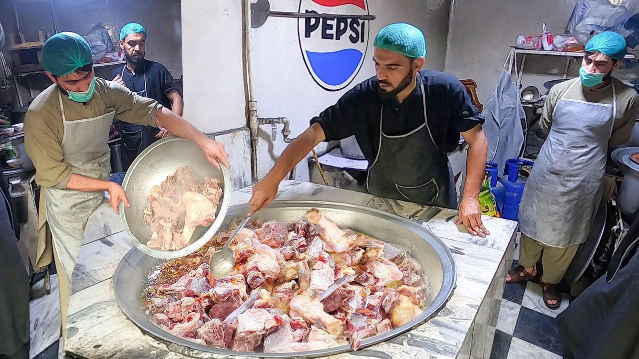 Authentic Afghani taste Original 40+ KG Afghani Meat Pulao Prepared ...