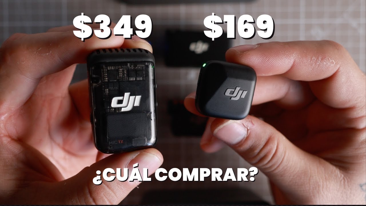 DJI mic mini vs mic 2 - ¿cuál COMPRAR? - YouTube