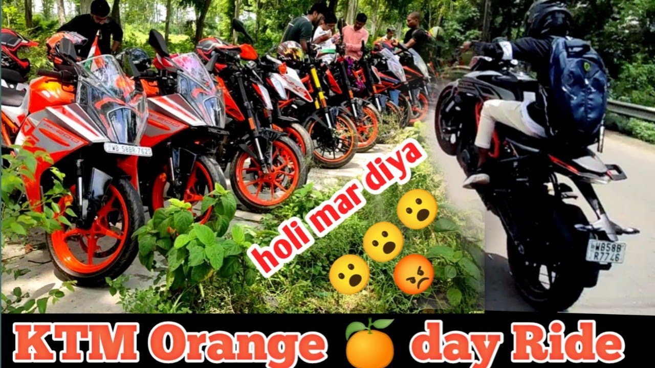 Ktm Orange Day Rde | ktm orange day 2022 | ktm orange day race | Akash ...