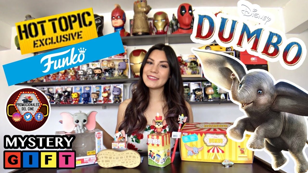 Unboxing Dumbo Exclusive Hot Topic - YouTube