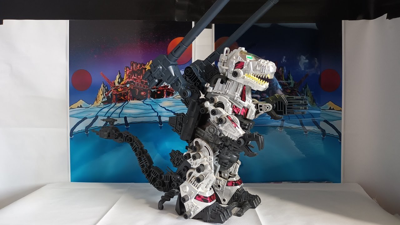 Zoidzilla "The Silver Gojulas" Of Planet Zoidstar (Zoids Series 2 ...
