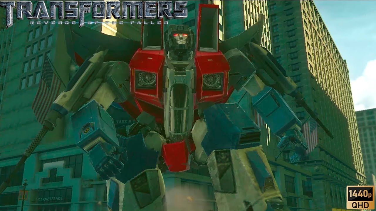 Transformers: Revenge Of The Fallen - G1 Starscream Gameplay - YouTube