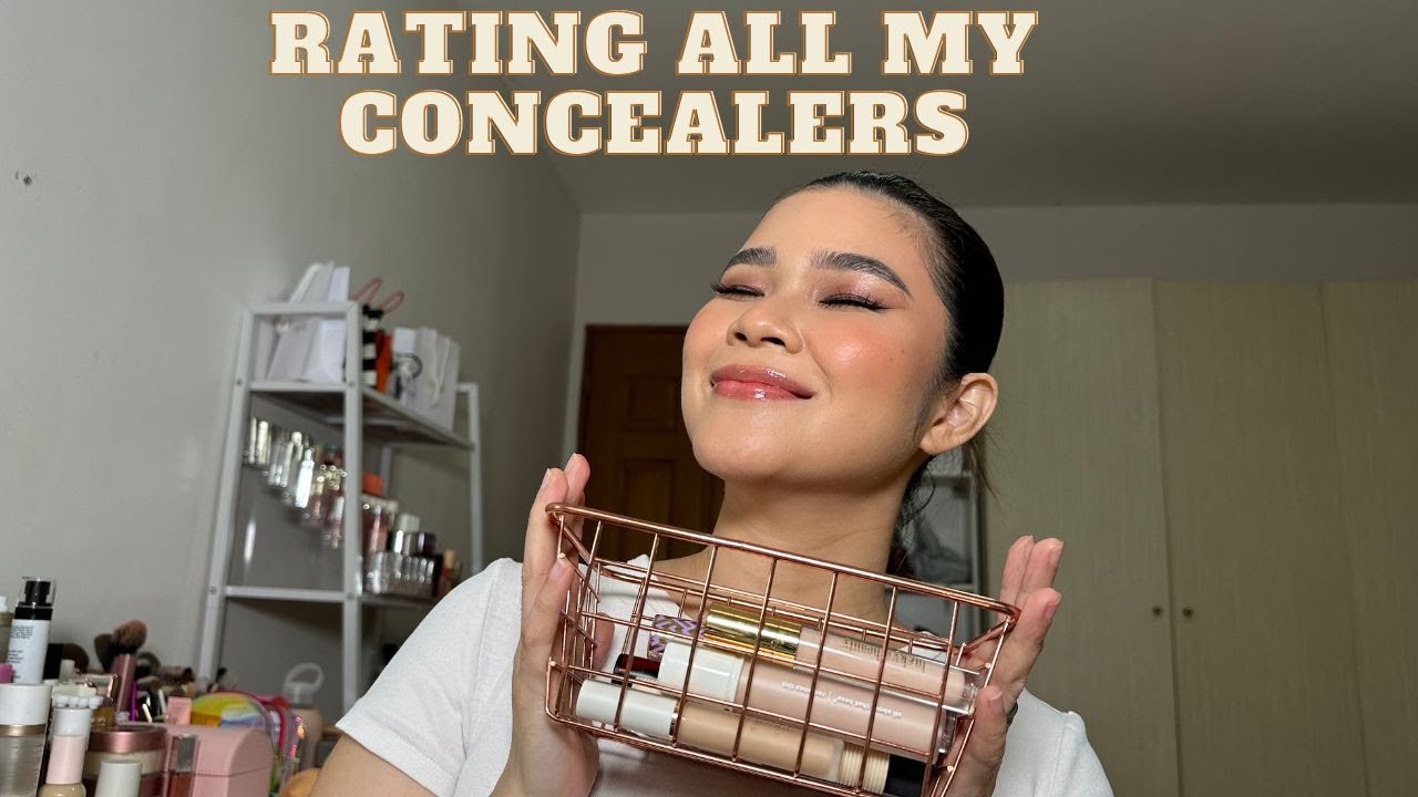 RATING ALL MY CONCEALERS | LUXURY HIGH END & LOCAL BRANDS | JEN DE LEON ...