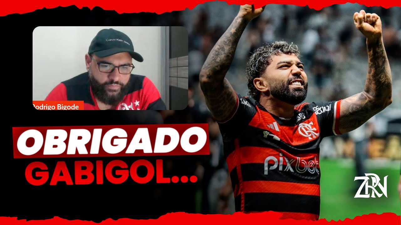FIM DO CICLO! BIGODE COMENTA SAÍDA DE GABIGOL DO FLAMENGO - YouTube