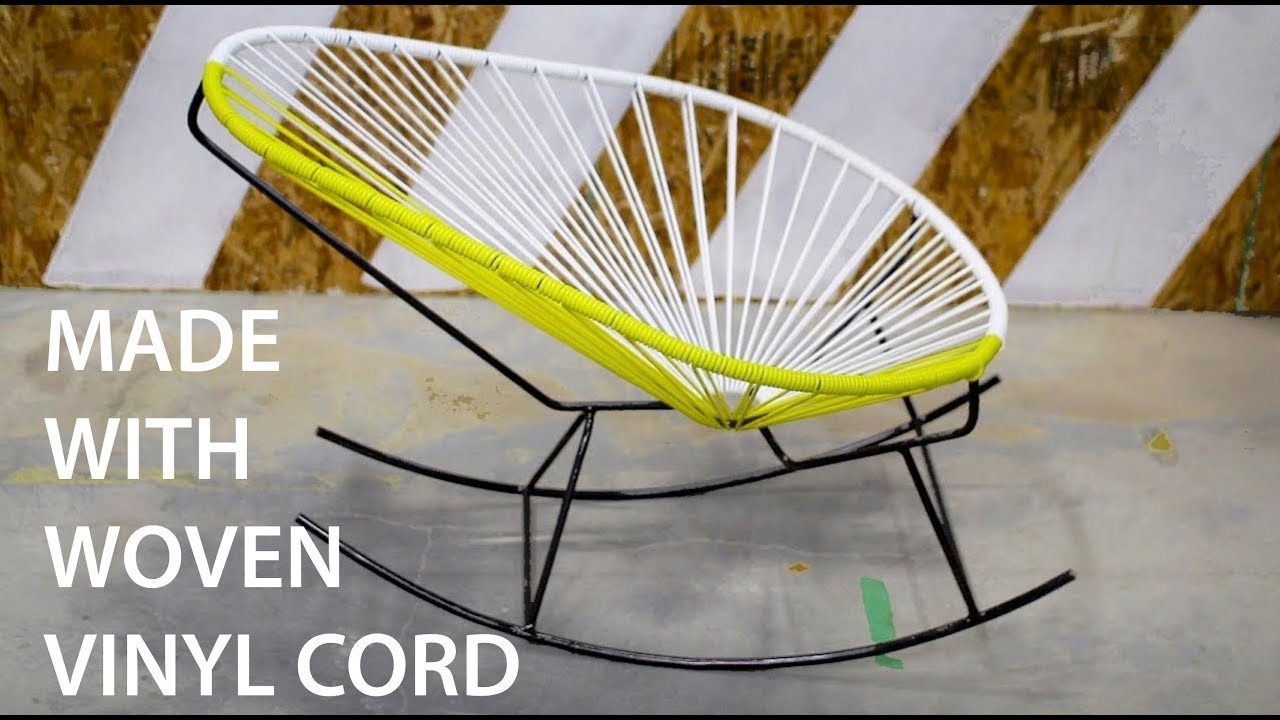 Build a Woven Rocking Chair! A Super Chill Acapulco Chair - YouTube