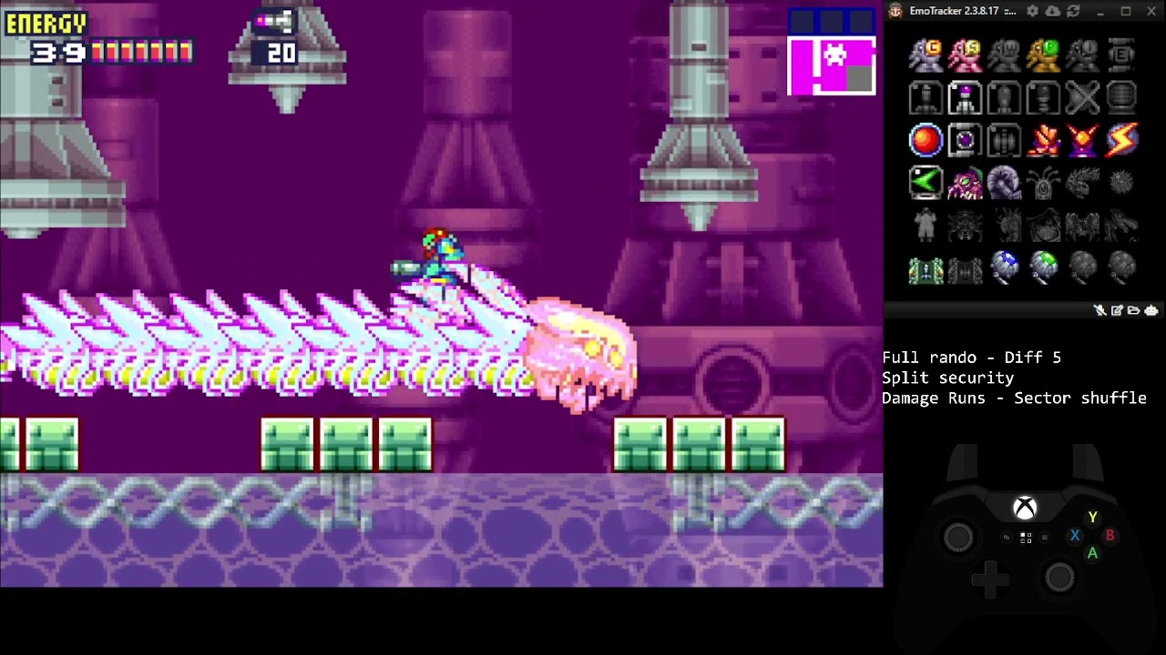 Metroid Fusion: Serris fight - YouTube
