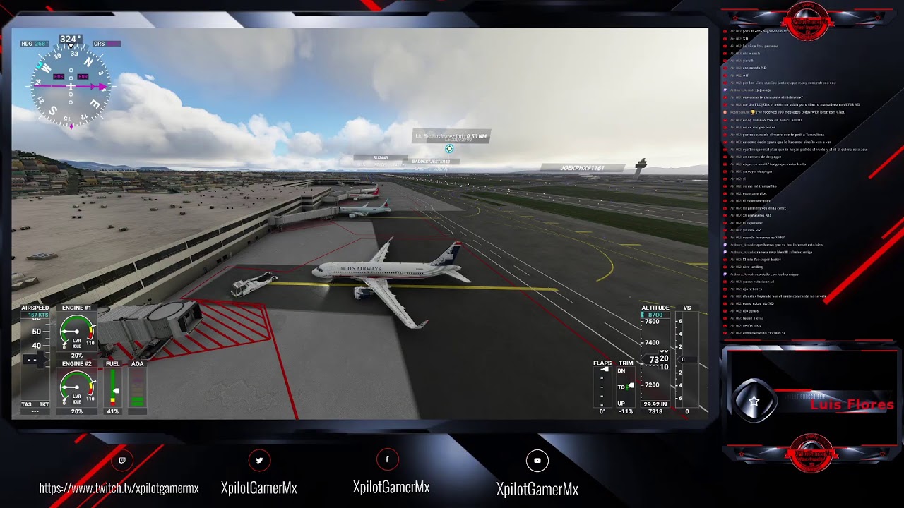 Microsoft Simulator 2020| Orlando Florida a Cancún con Invitado ...