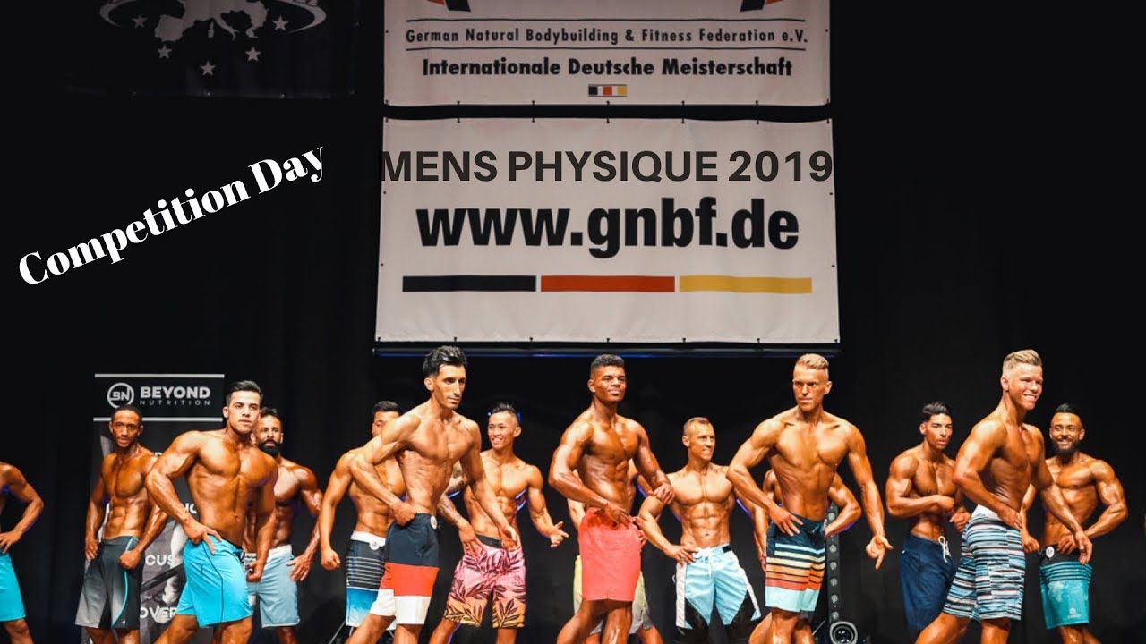 Competition Day // GNBF Mens Physique ´19 - YouTube