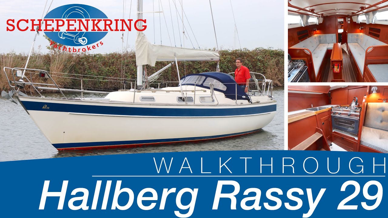 Hallberg Rassy 29 for sale | Yacht Walkthrough | @ Schepenkring ...