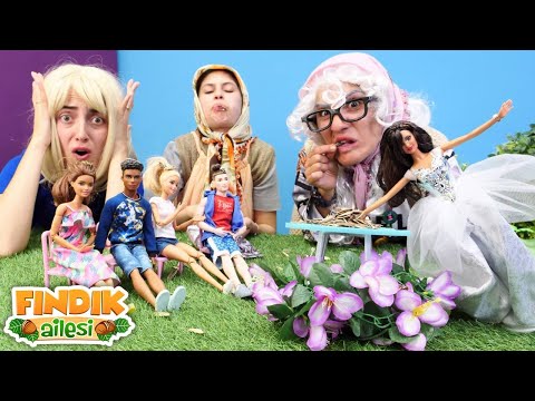 Kızlar için eğlenceli videolar. Fındık ailesi - Teyzeler düğüne gidiyor.