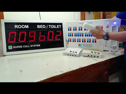 Pengujian QC Master Nurse Call Ruang Arafah-B RS Az-Zahra Lampung - YouTube