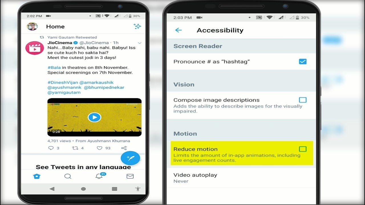 How to Stop Twitter Feeds Automatic Refreshing on Android Device - YouTube