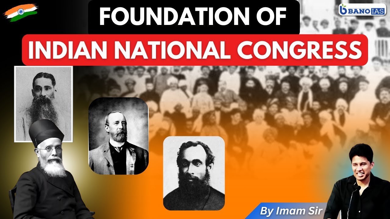 Foundation Of Indian National Congress | Modern History | #banoias # ...