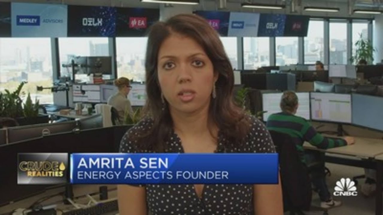 Weaker refining margins and technical issues are driving oil prices lower, says Amrita Sen - YouTube