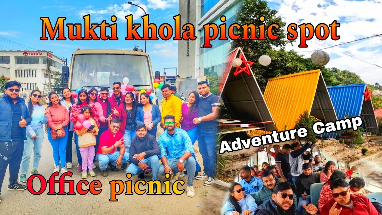 Mukti khola picnic spot || Office picnic 2025 Siliguri to Mukti Khola ...