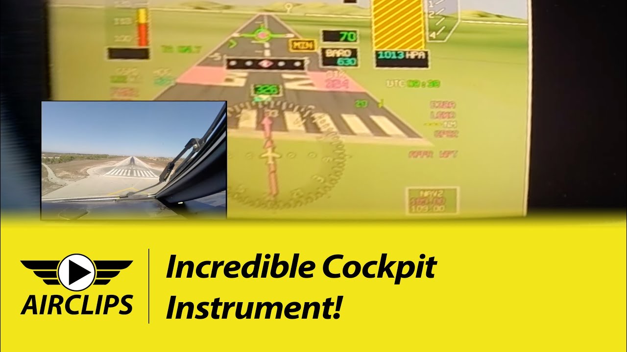 Embraer E2 Augmented Reality, amazing Cockpit Display during Captain ...