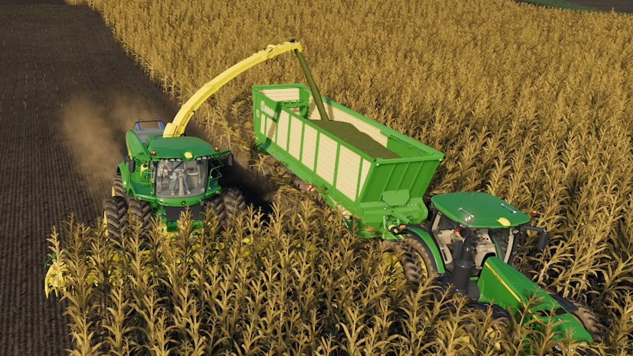 MidWest Horizons Ep#19 | Silage, Bales| FS19 Timelapse |Farming ...