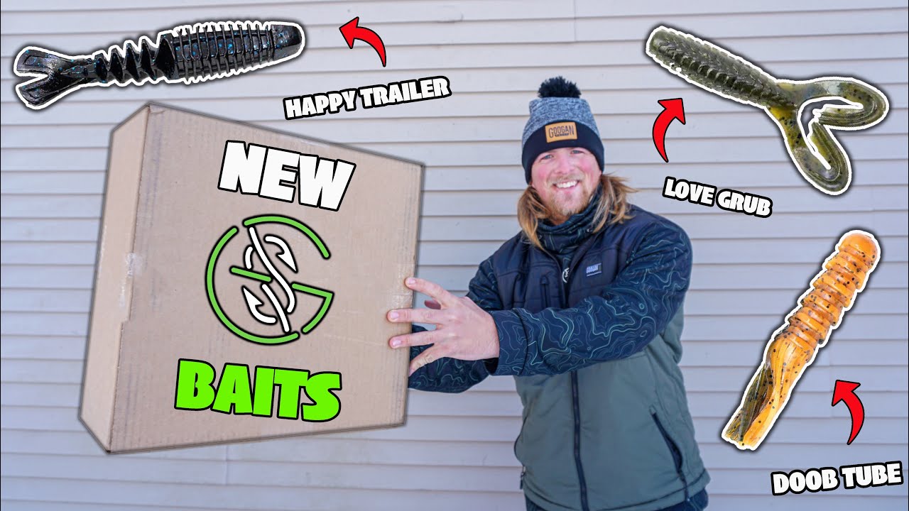 *NEW* Googan Baits SOFT PLASTICS I Doob Tube Happy Trailer & Love Grub ...