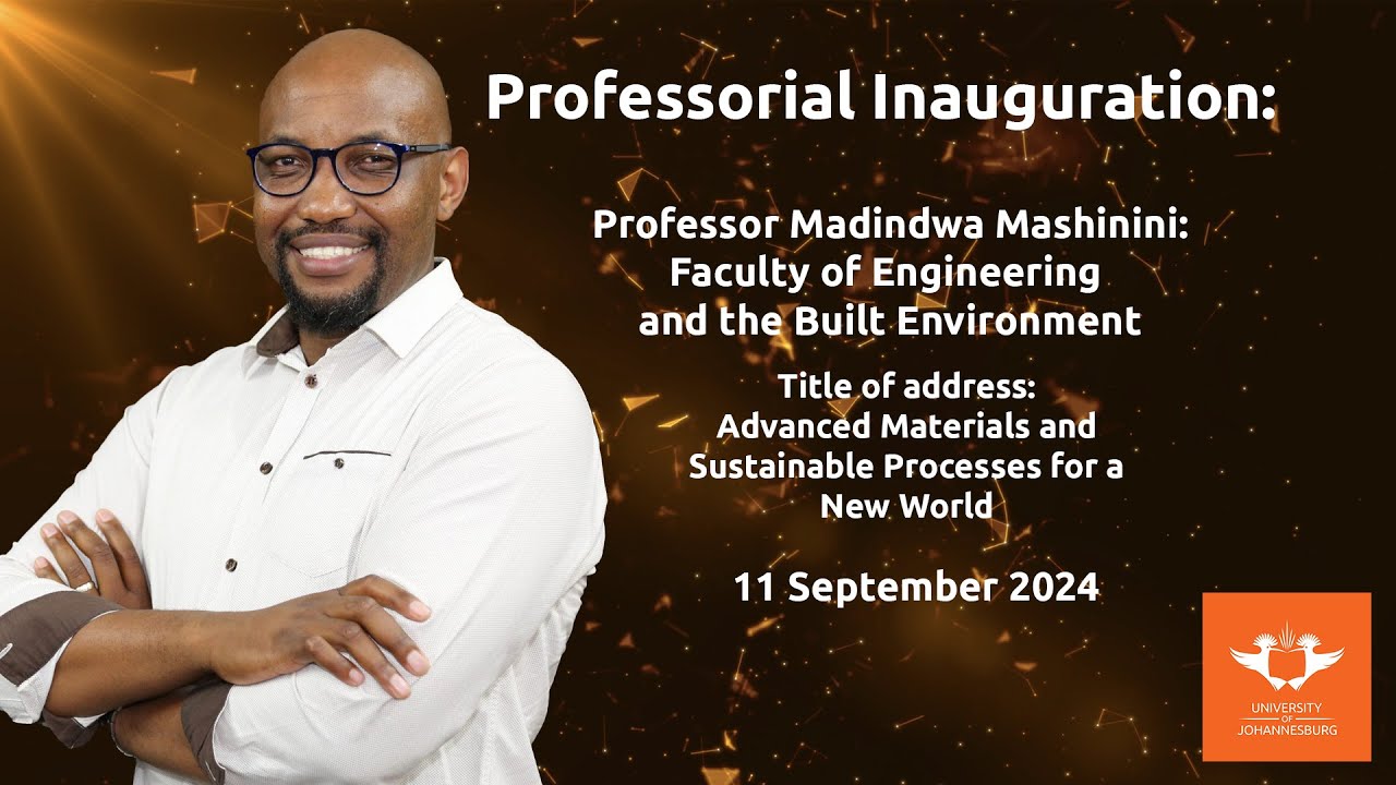Professorial Inauguration: Prof Madindwa Mashinini: Faculty of ...