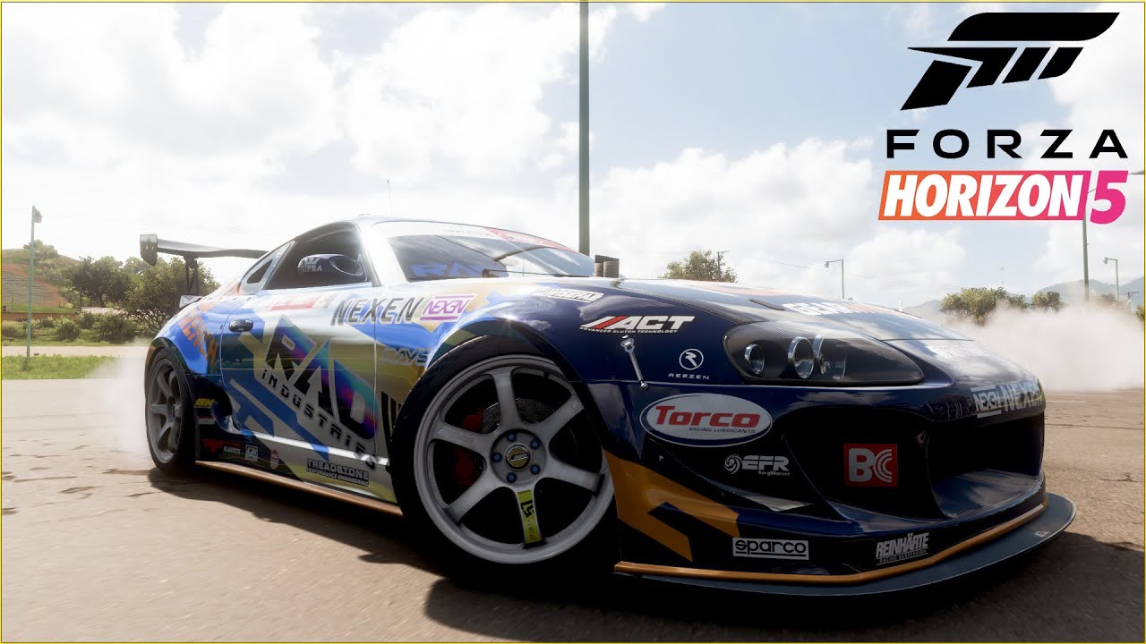 Toyota Supra MK IV Drift Edition - Forza Horizon 5 - YouTube
