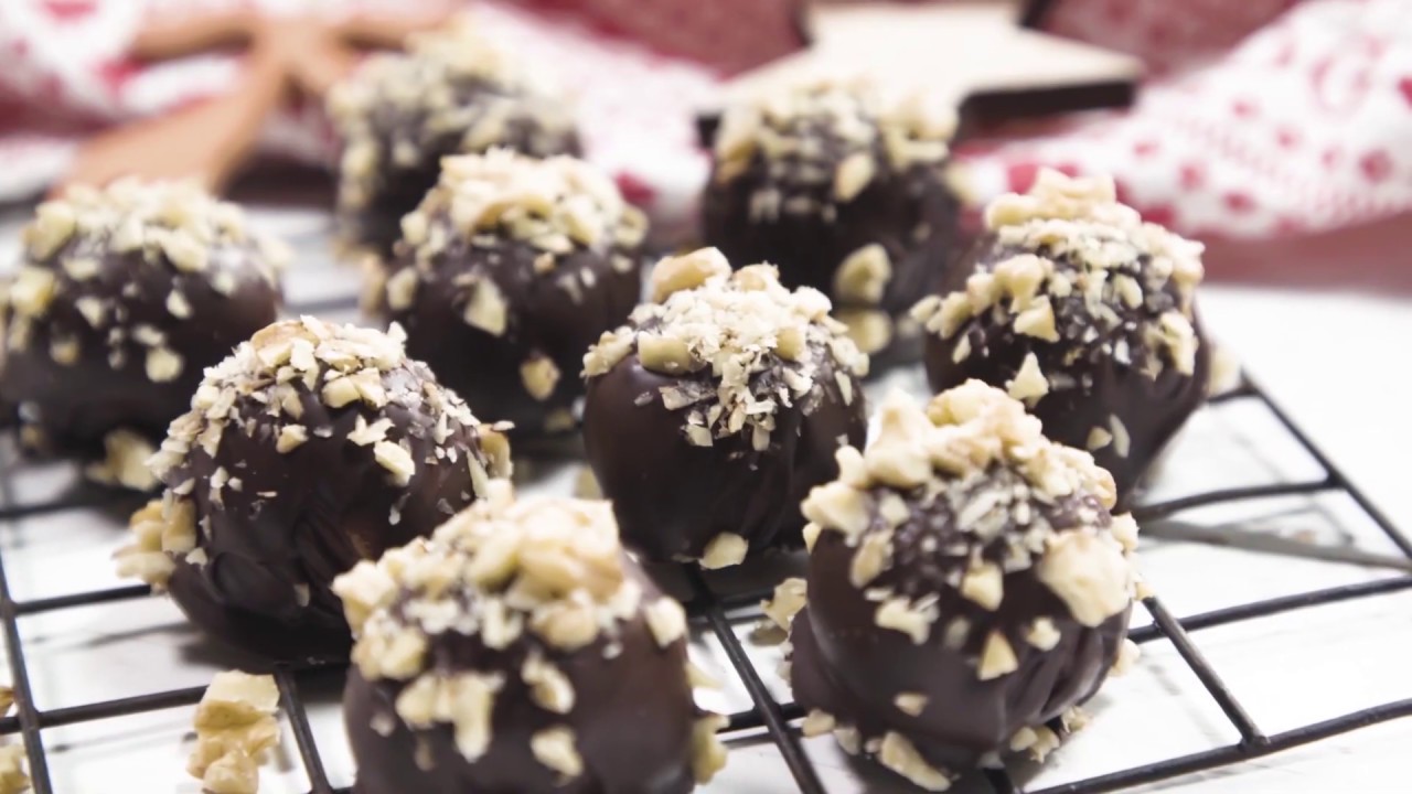 Bombones de chocolate caseros | Tres recetas bombones fáciles y rápidas ...