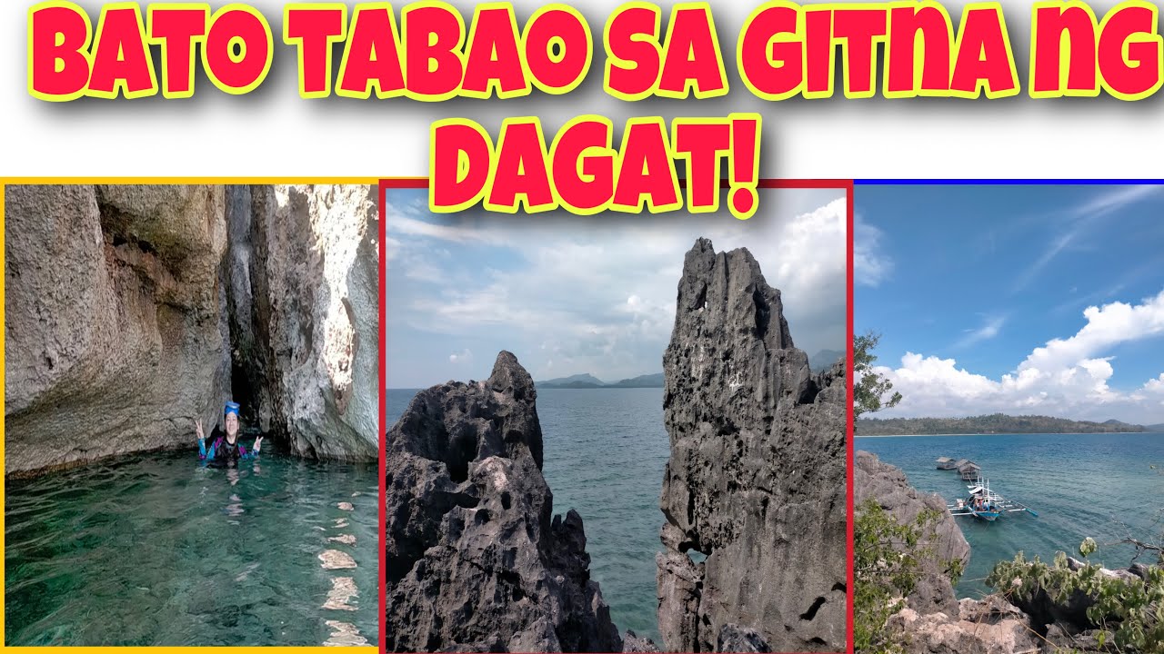 Bato sa gitna ng dagat/calintaan Occidental Mindoro /eps.50/ivy esteves ...