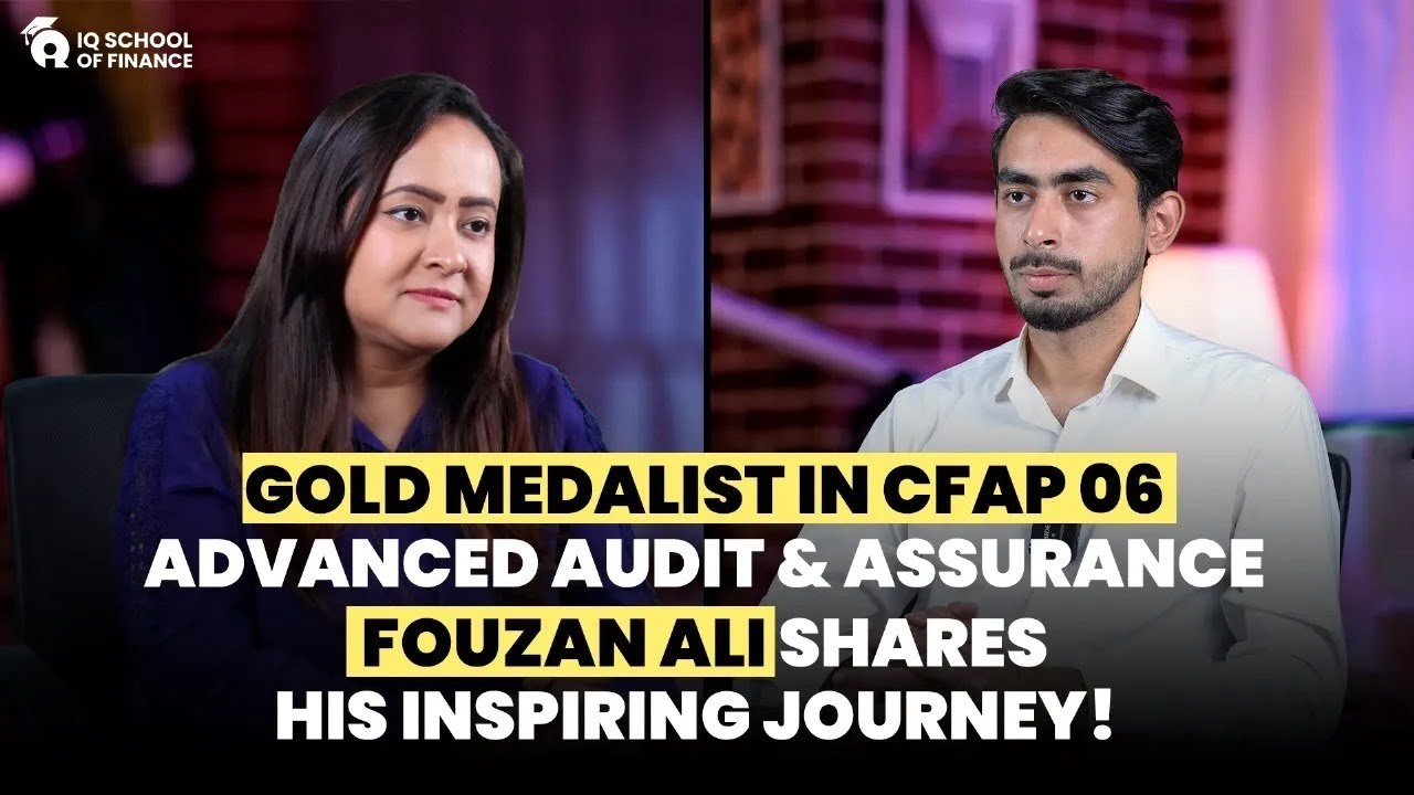 CFAP 06 | Gold Medalist Fouzan Ali shares his inspiring journey - YouTube
