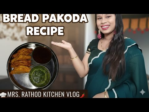 Market jaisa Bread Pakoda ab ghar par!Easy & Quick Breakfast: "Mrs ...