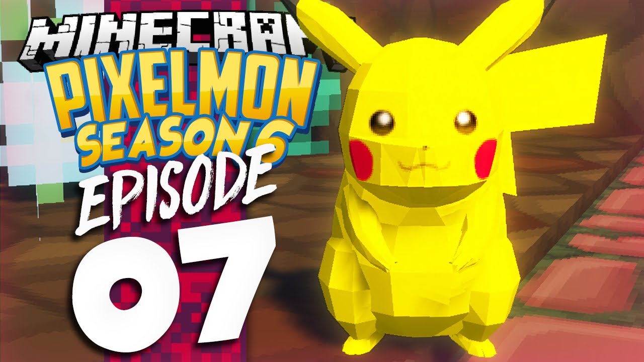 Minecraft Pixelmon Season 6 | Episode 7 - Hunting Pikachu - YouTube
