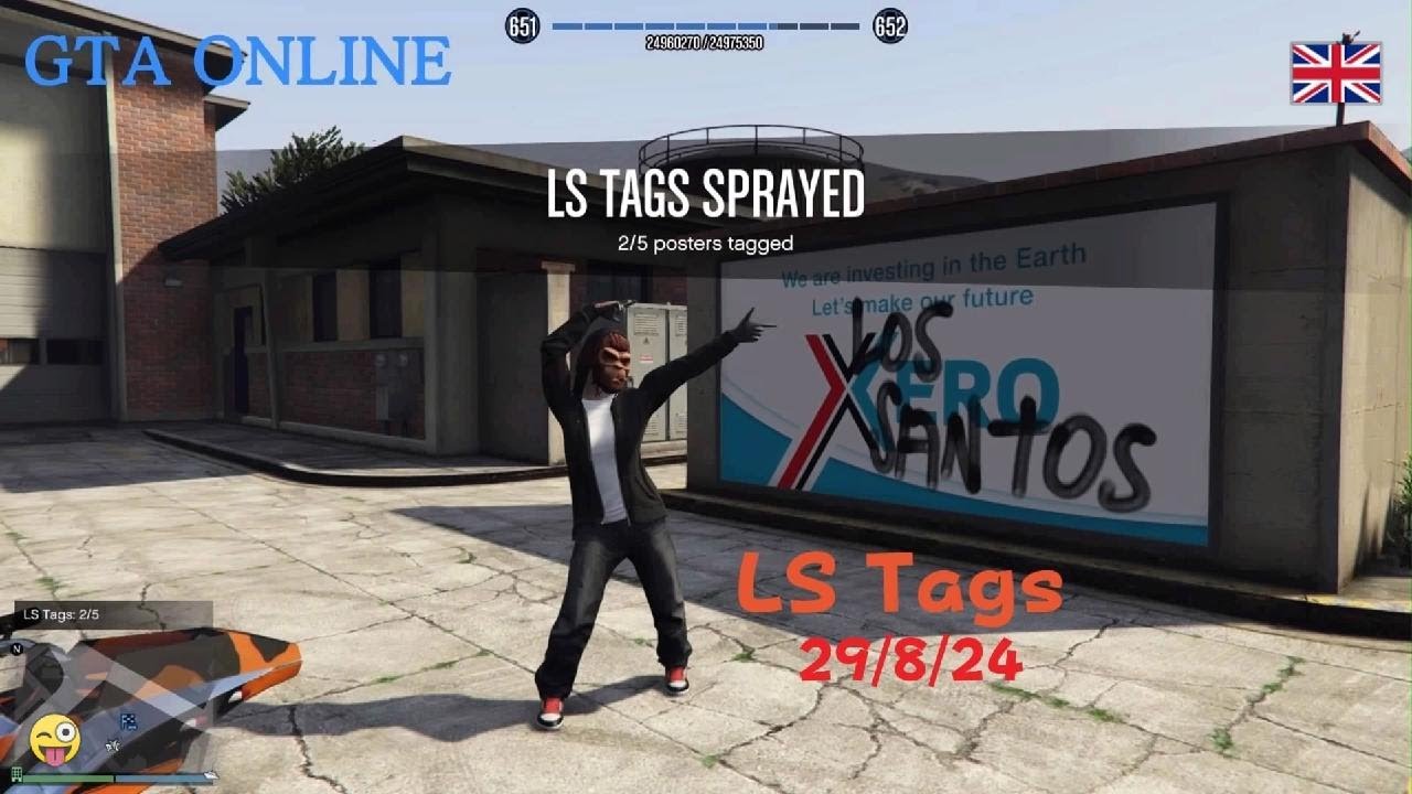 GTA Online - LS Tag Locations 29/8/24 - YouTube