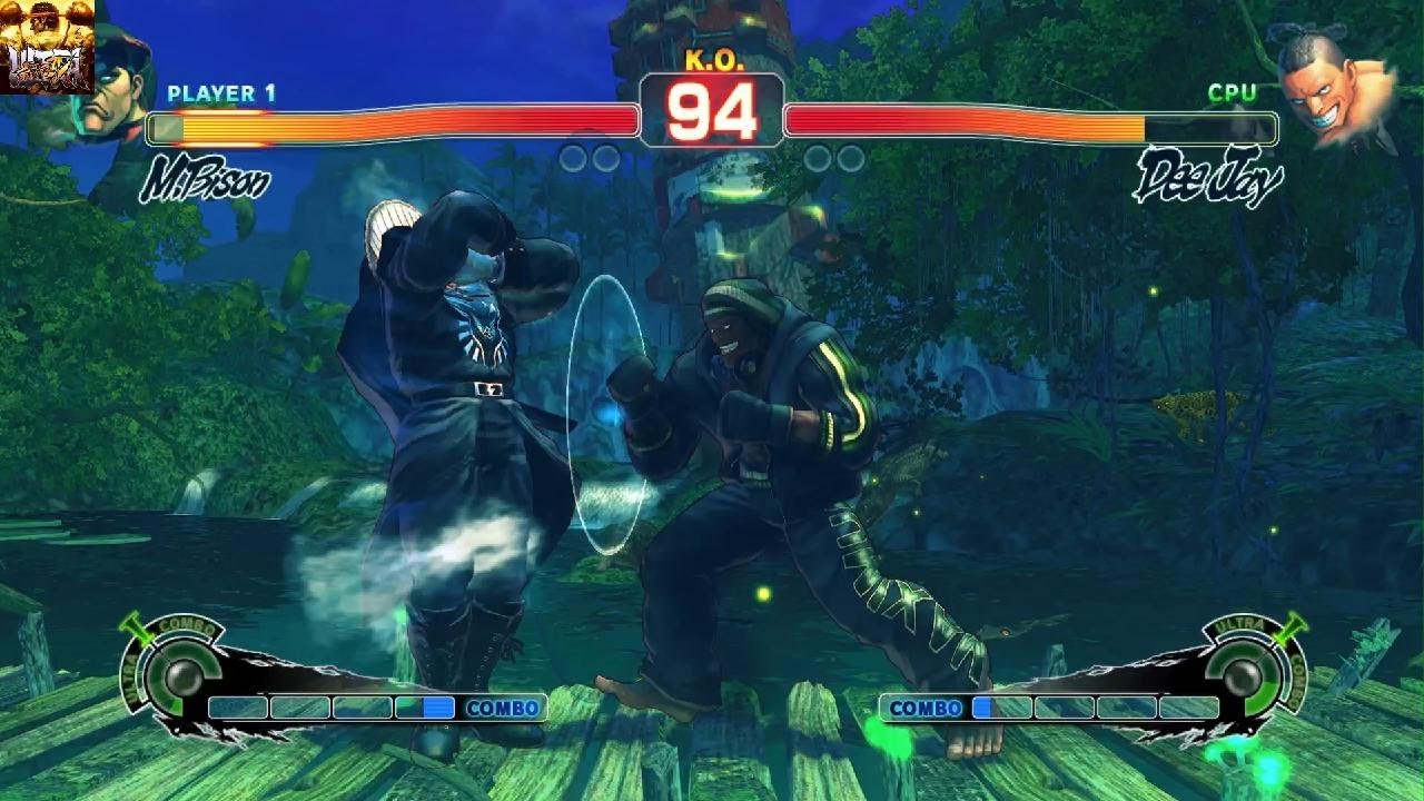 ULTRA STREET FIGHTER IV M.bison vs Dee Jay - YouTube